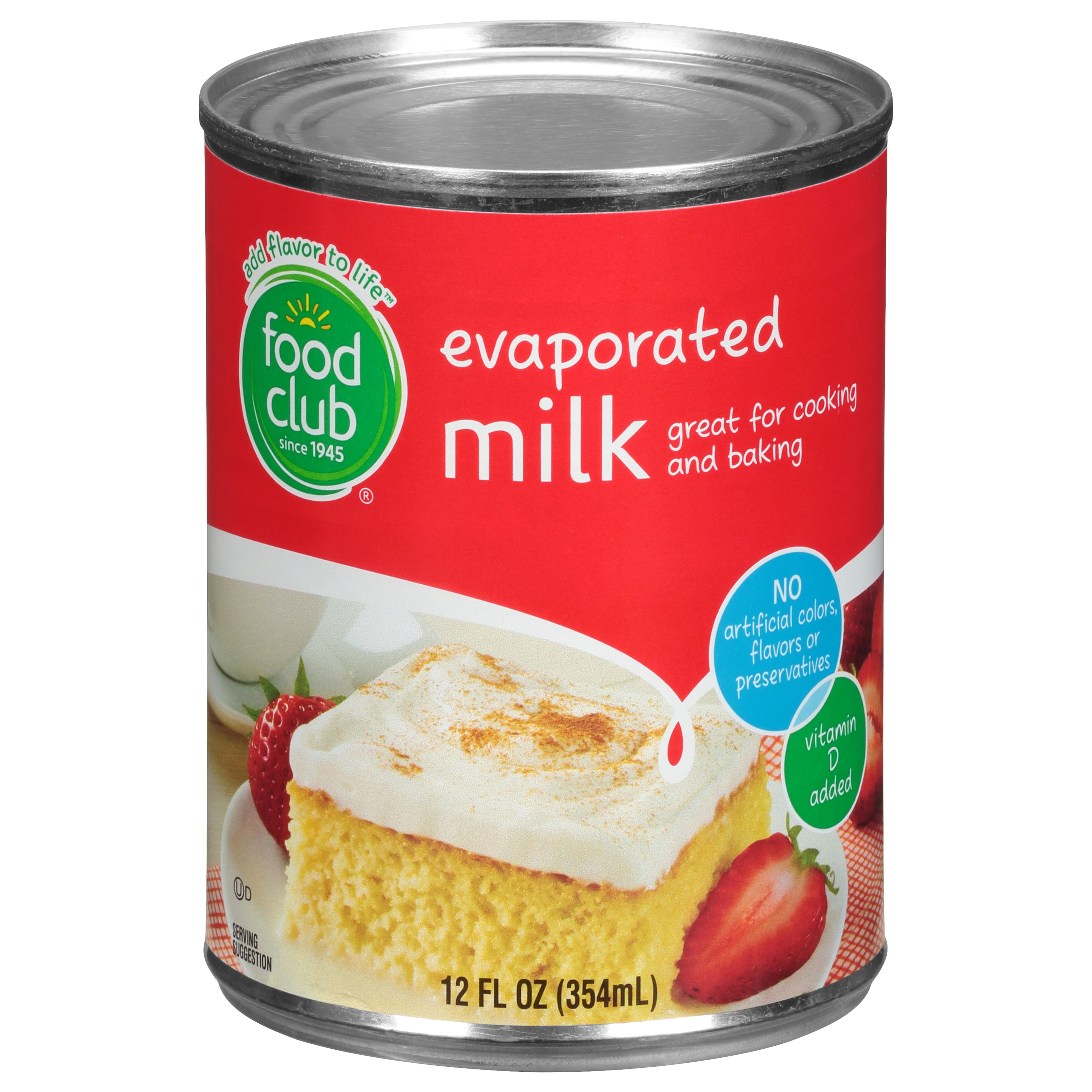 Food Club Evaporated Milk 12 fl oz – Champagne's Marche