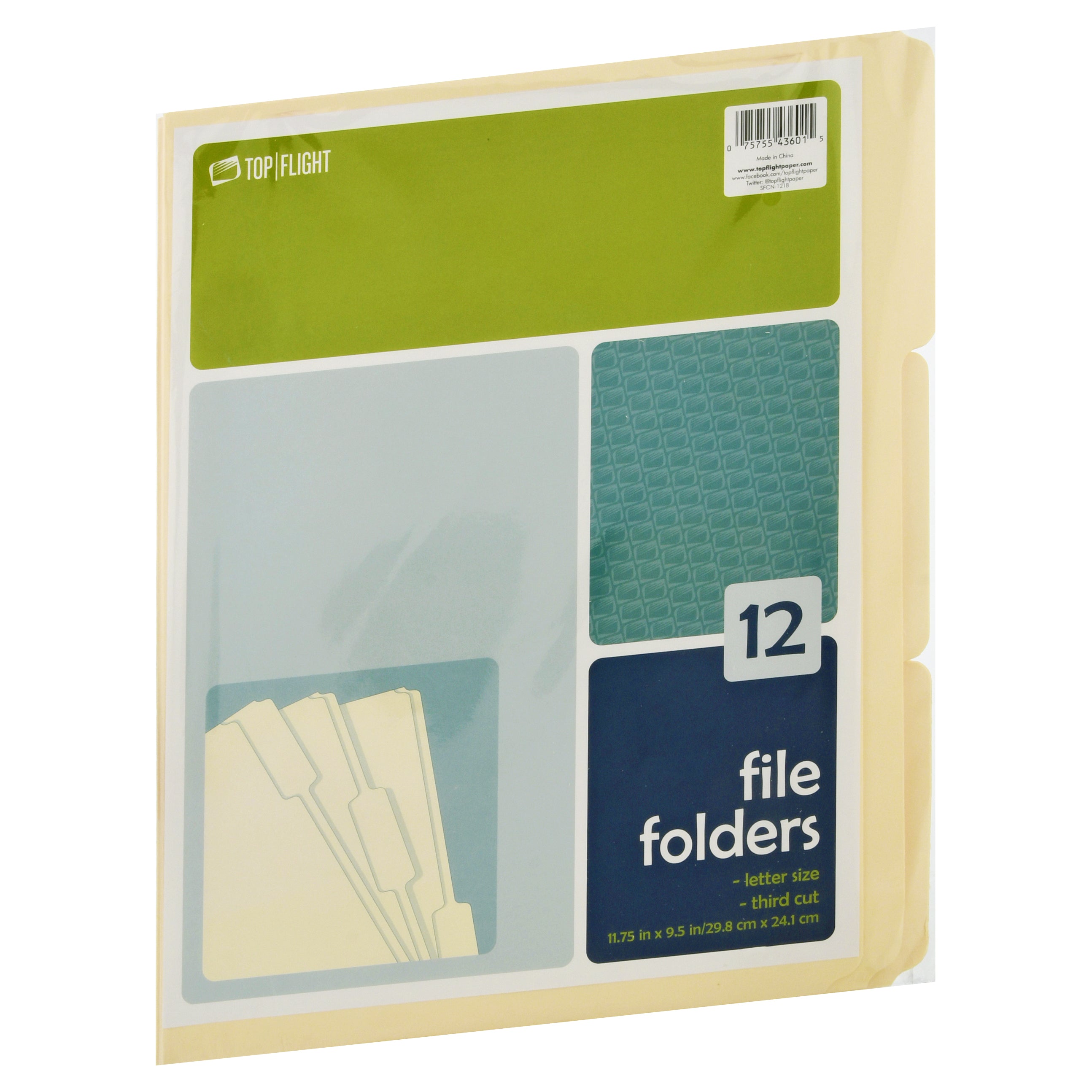 Top Flight File Folders 12 ea – Champagne's Marche