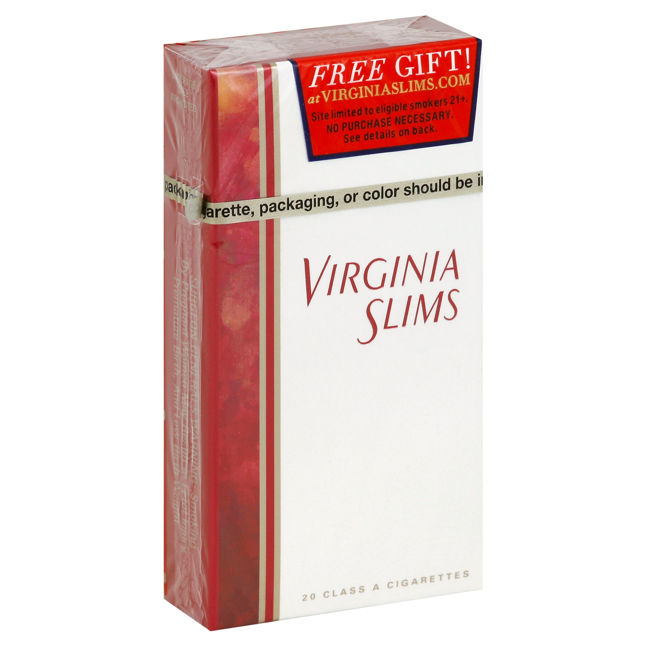 Virginia Slims Cigarettes 20 ea - RED – Champagne's Marche