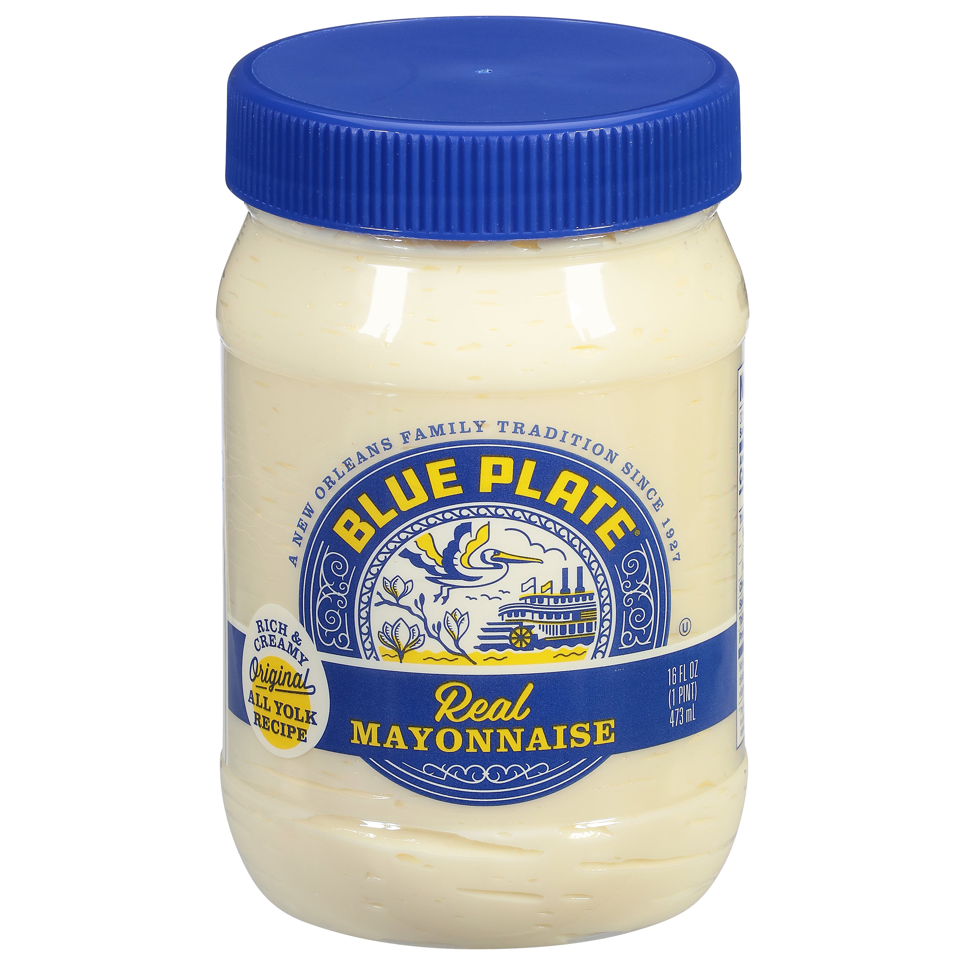 Blue Plate Rich & Creamy Original Mayonnaise 16 fl oz – Champagne's Marche