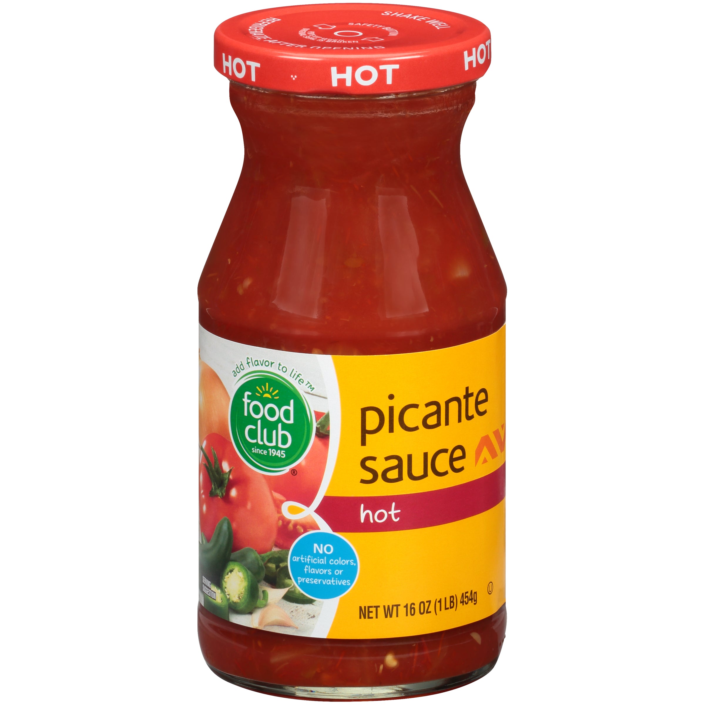 Food Club Hot Picante Sauce – Champagne's Marche