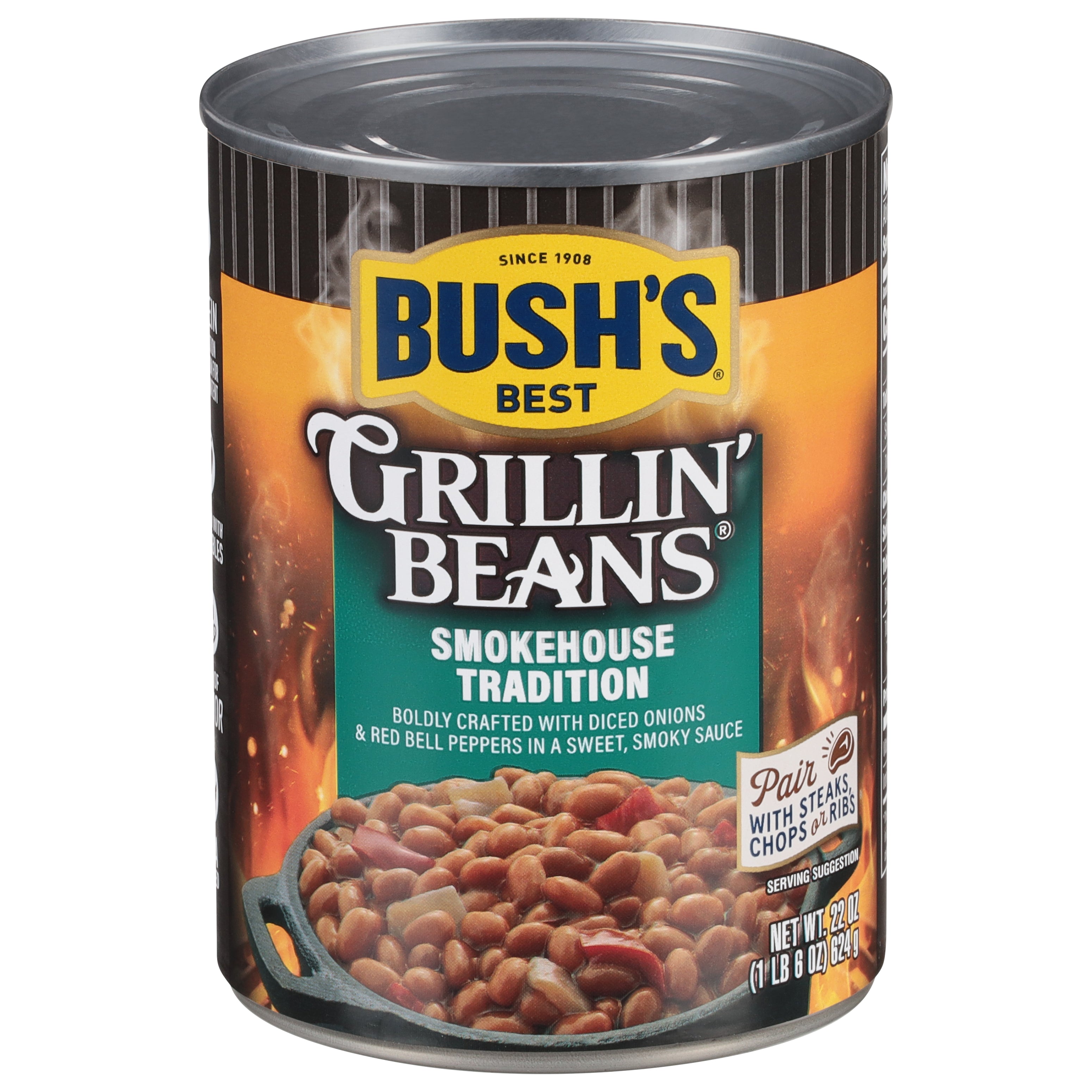 Bush's Best Smokehouse Tradition Grillin' Beans 22 oz – Champagne's Marche