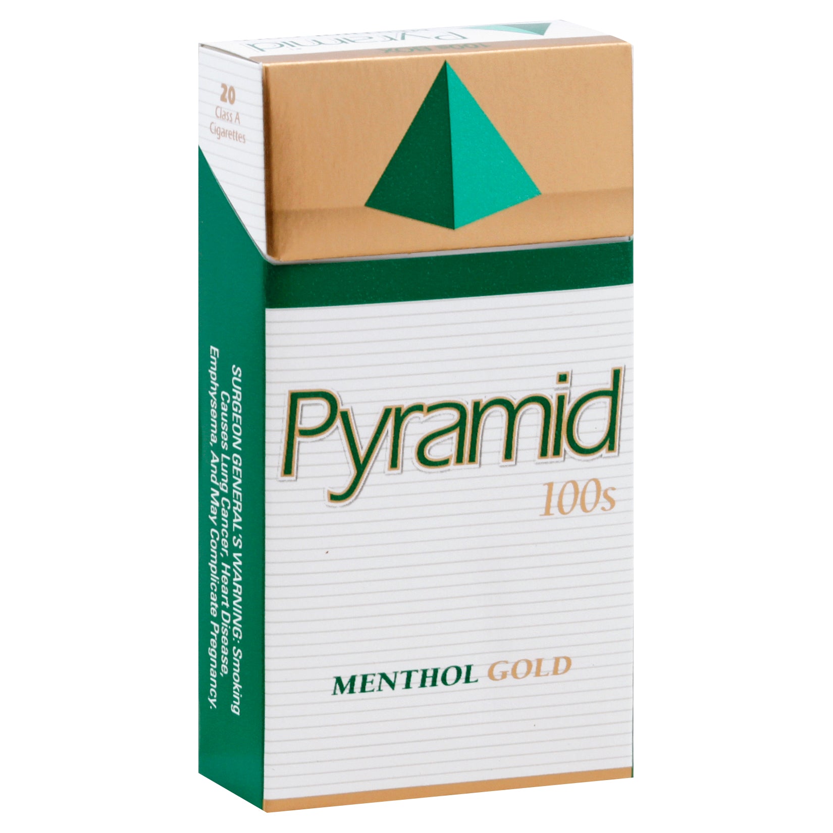 Eagle 20s Cigarettes 20 ea - Pyramid 100's MENTHOL GOLD – Champagne's ...