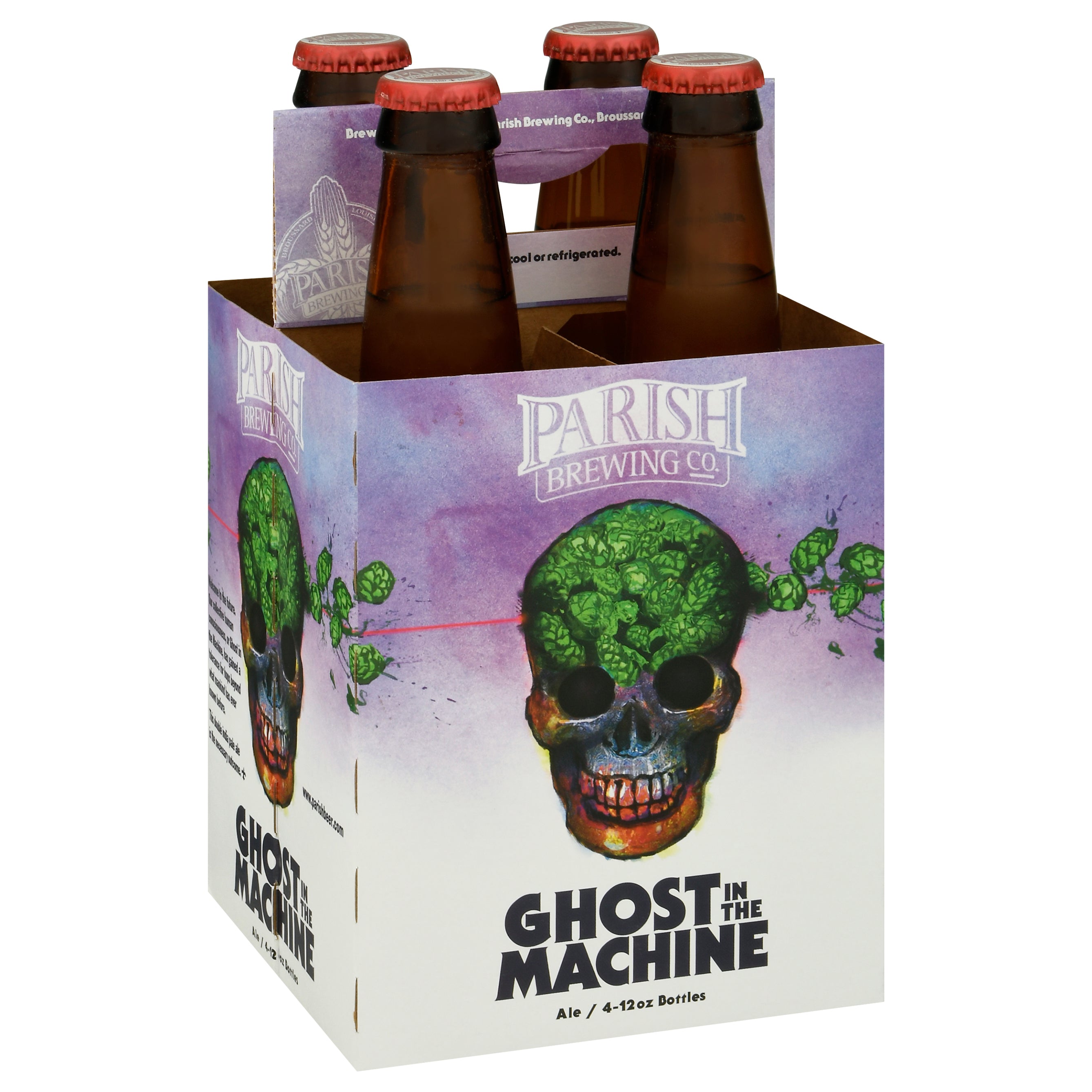 Parish Brewing Ghost in the Machine Ale Beer 4 - 12 oz Bottles ...