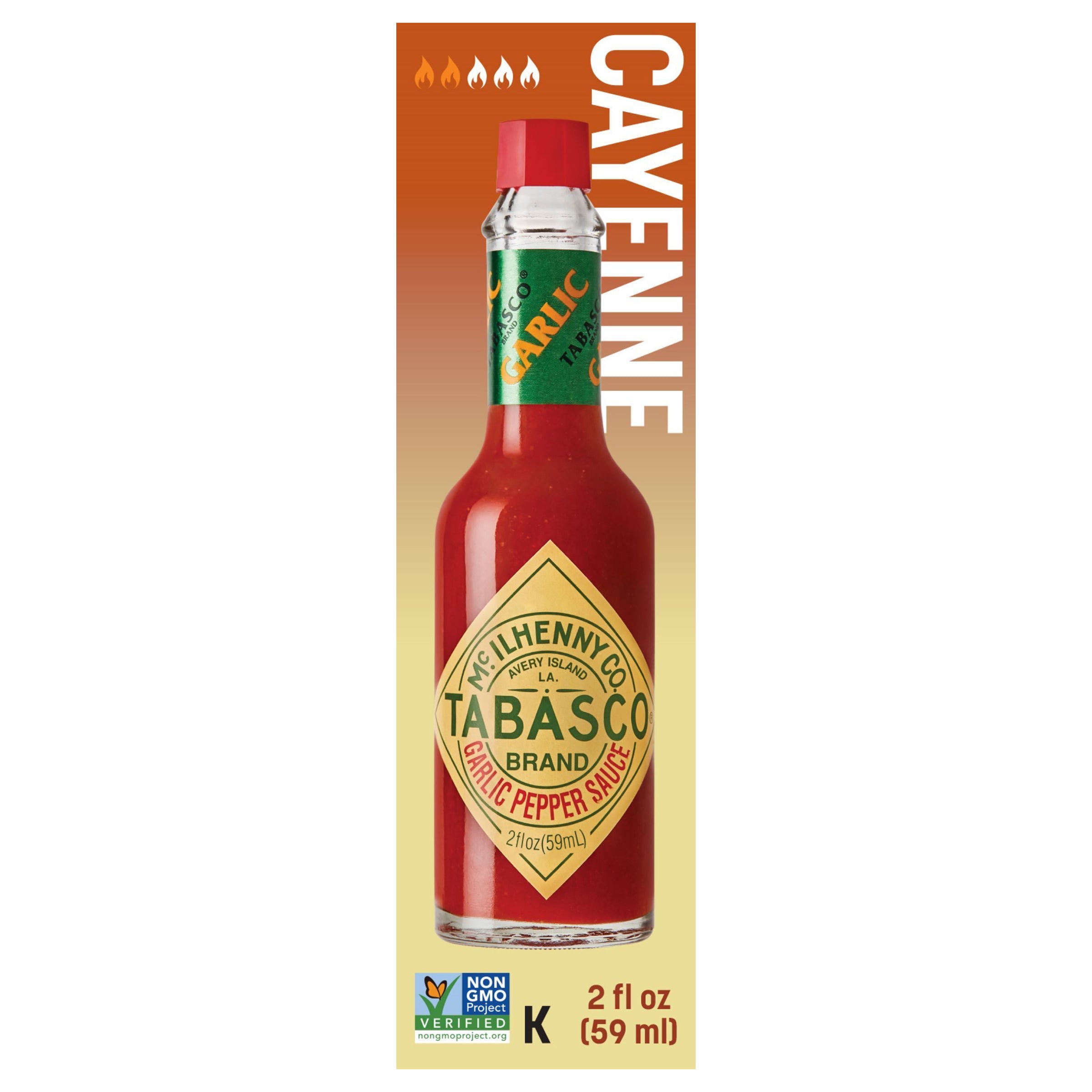 TABASCO® Garlic Pepper Sauce, 2 oz – Champagne's Marche